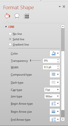 Draft a CAD Drawing using MS PowerPoint 2013